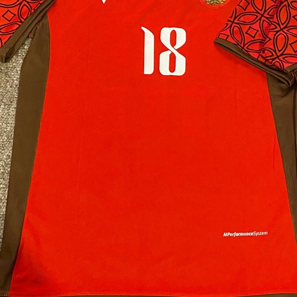 Macron | Shirts | Macron Brand Armenia National Team Henrikh Mkhitaryan ...